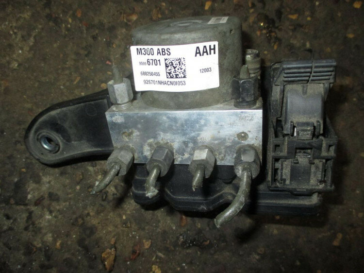 Блок АБС Шевроле Спарк М300, Равон Р2 95965187, 95996701, 95965189 AAH