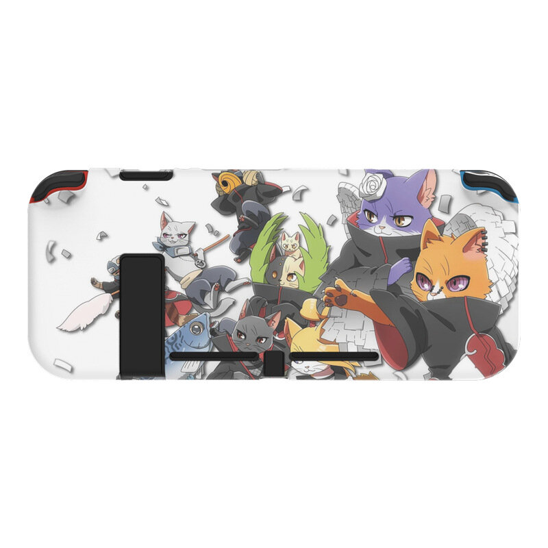 Защитный чехол с подставкой на Nintendo Switch, коты