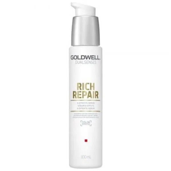 Сыворотка для волос GOLDWELL RICH REPAIR для восстановления поврежденных волос 6-кратного действия 100мл
