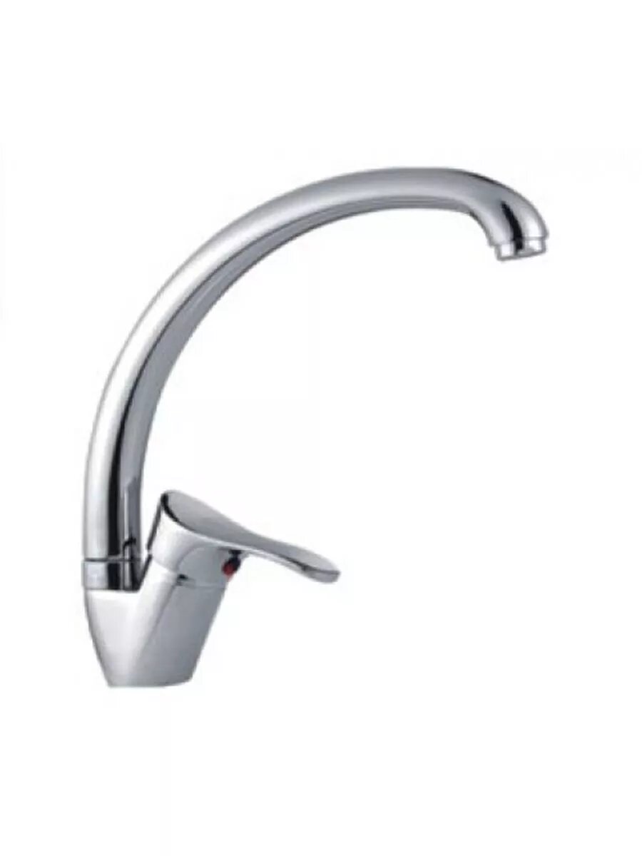 Смеситель кухонный Frap F4114-B, поворотный излив, глянцевый, цвет хром