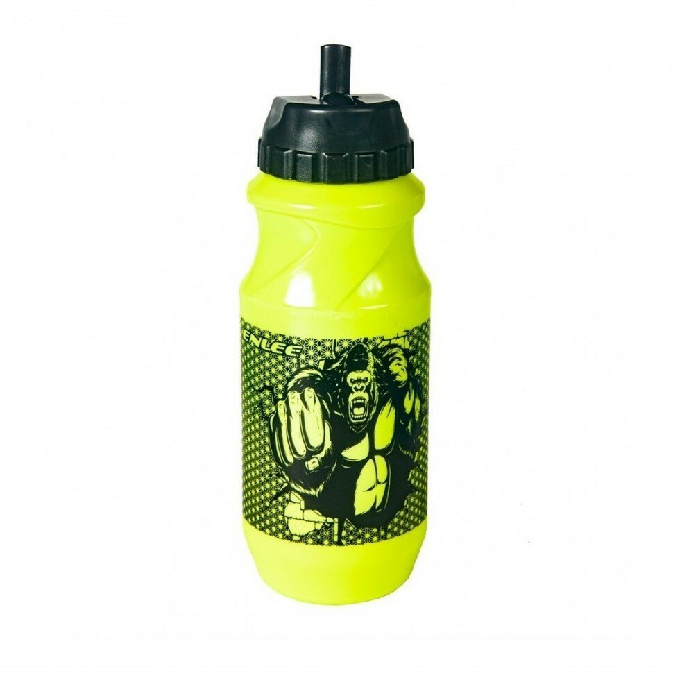 Велобутылка Enlee RR-20 Gorilla Yellow 0,6 л, желтая