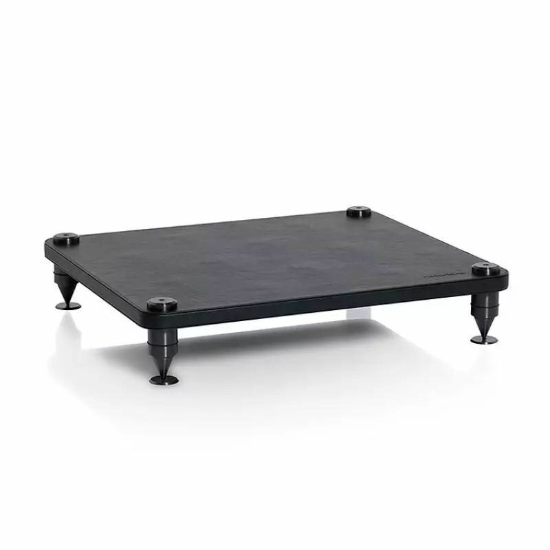 NorStone Como Base Black Leather полка под Hi-Fi аппаратуру