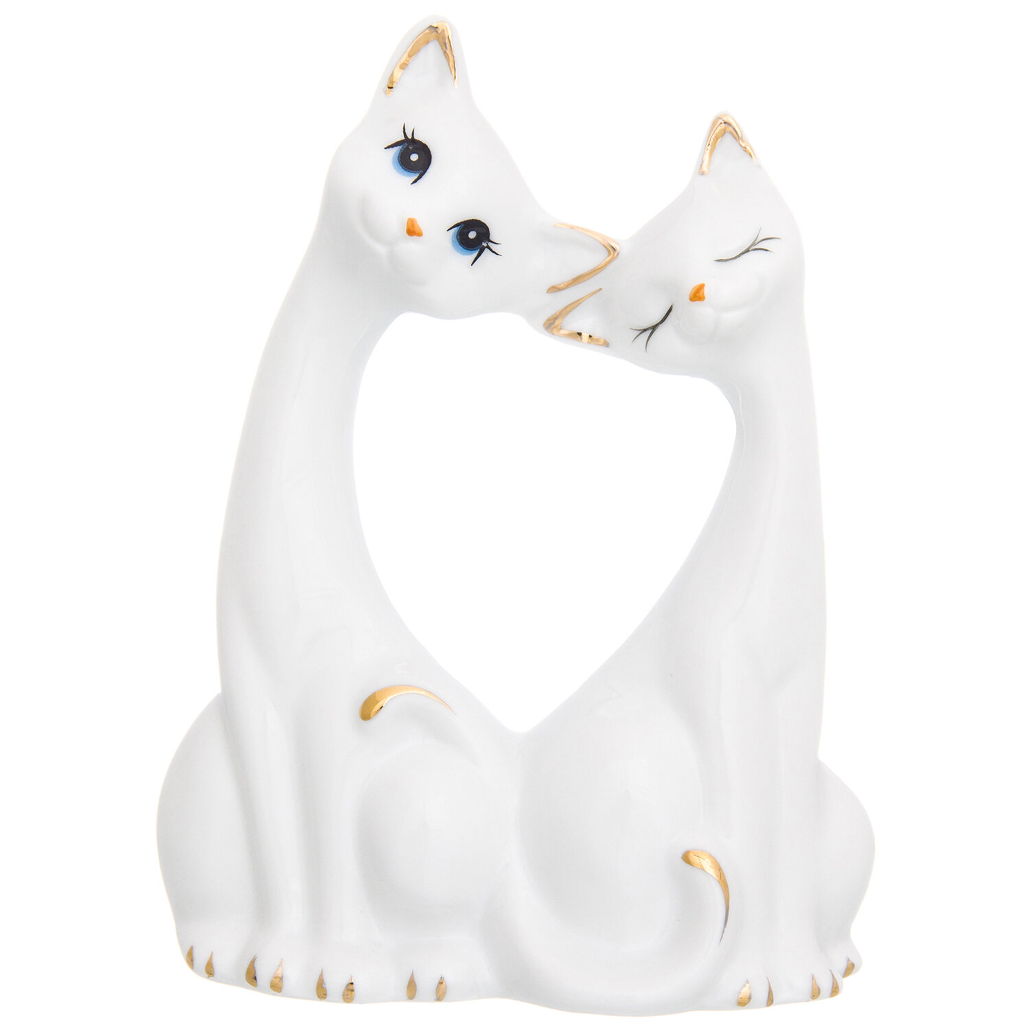 Фигурка декоративная Elan Gallery "Пара кошечек", 9х4,5х12,5 см, полирезин