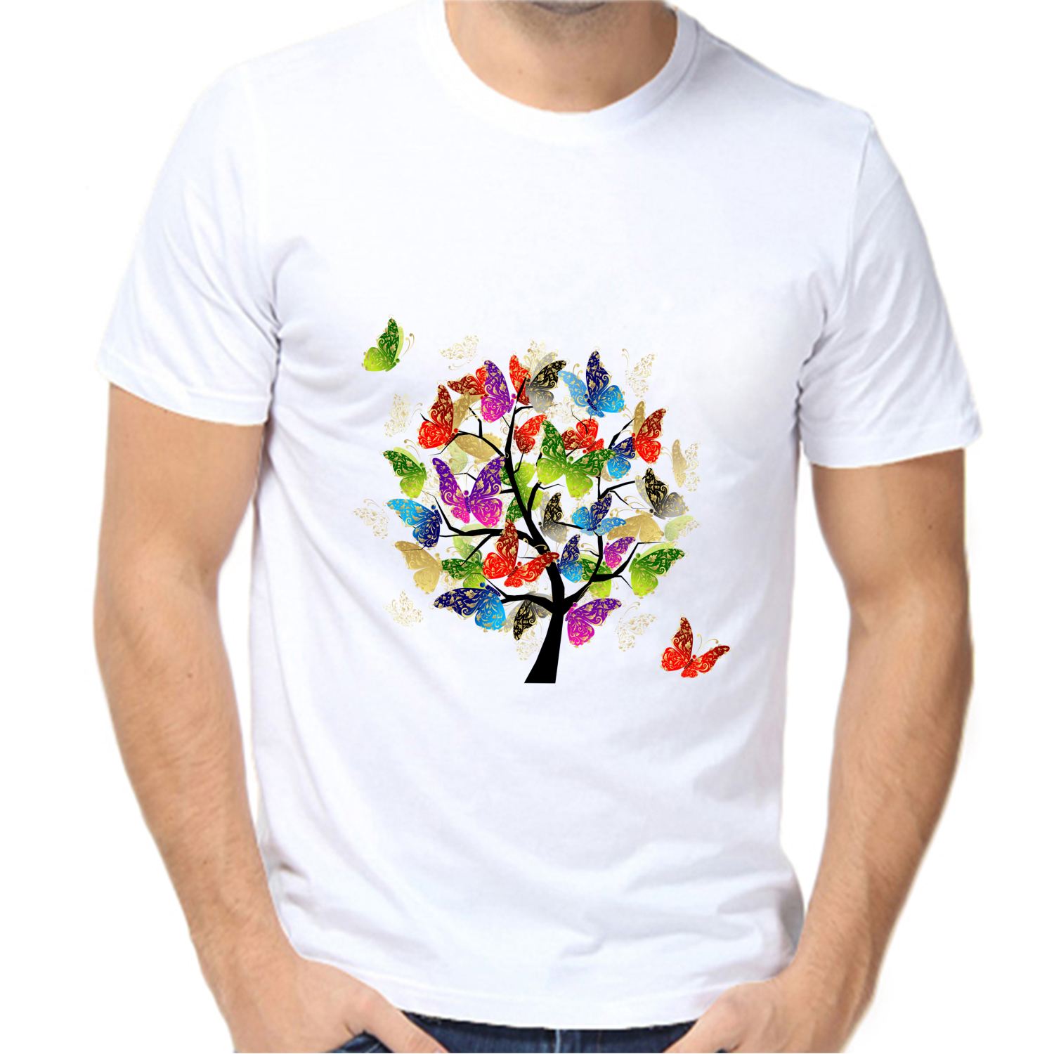 Футболка бабочка 25