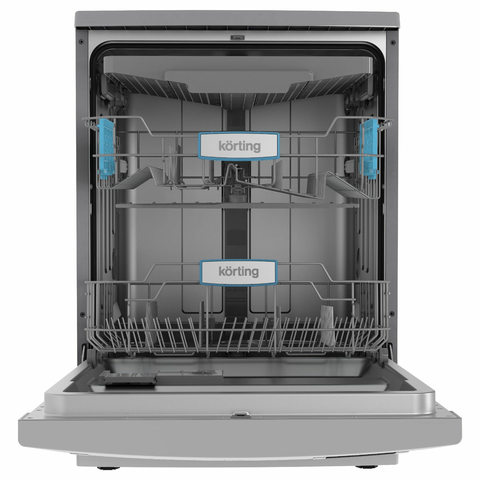 Посудомоечная машина Korting KDF 60578 S 14 комплектов, 8 программ, A++, серебристая