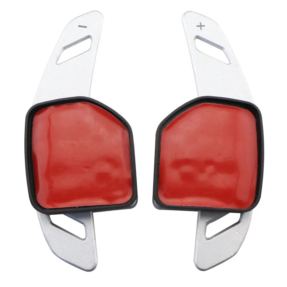 Подрулевые лепестки переключения передач для автомобилей Audi A1, A3, S3, RS3, A4L, S4, RS4, A5, S5, RS5, A6L, S6, RS6, A7, Q5, TT, цвет My Life, 2 шт./компл. серебристый