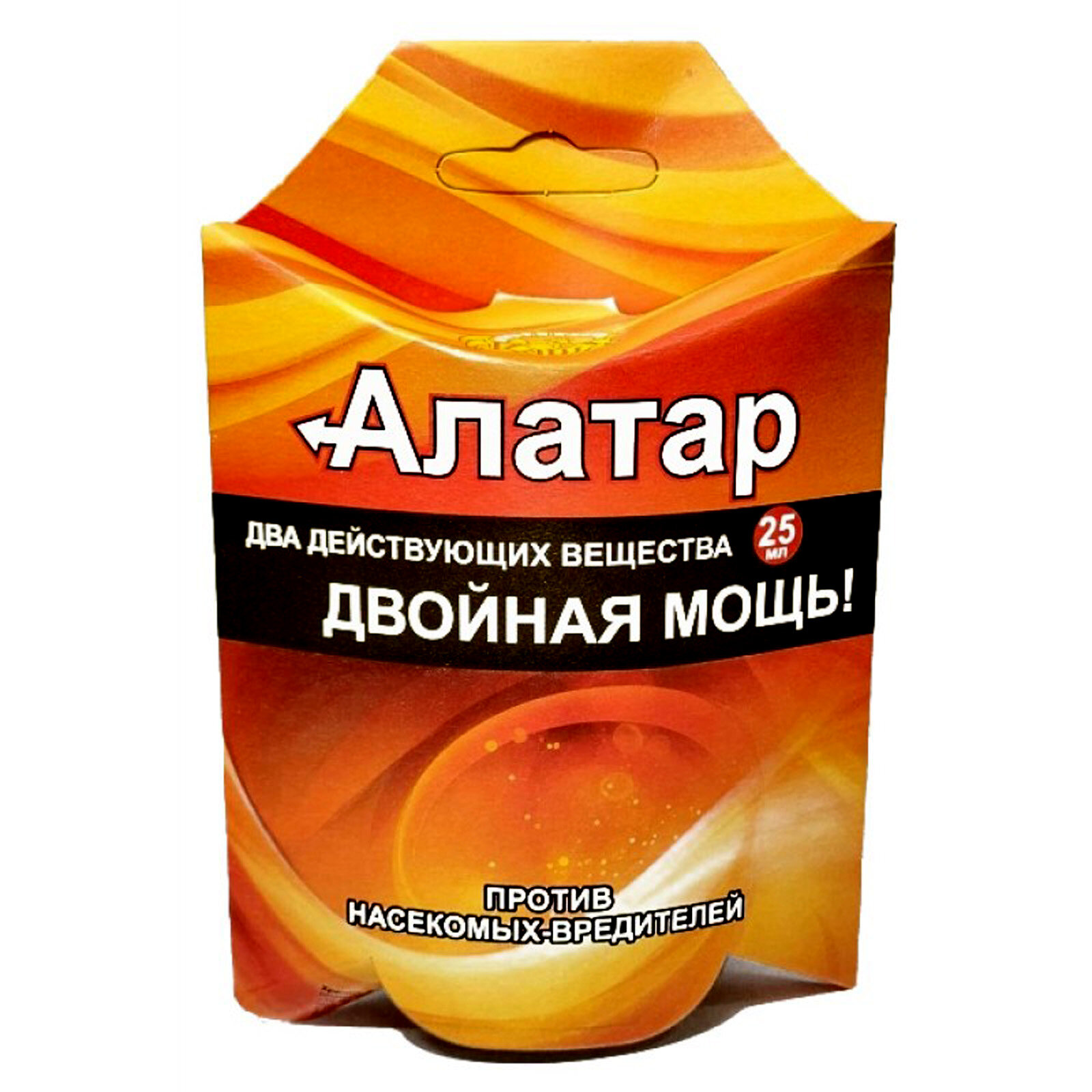 Алатар, средство для защиты садово-огородных культур от насекомых-вредителей, 25 мл