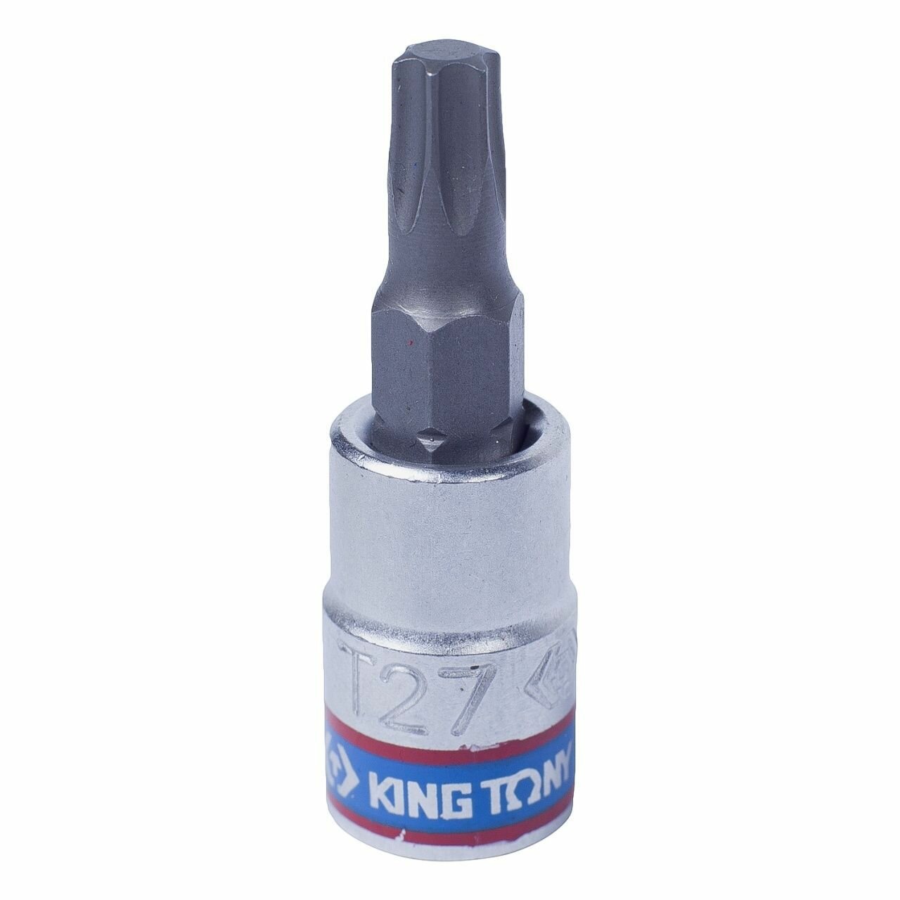 Насадка (бита) торцевая 1/4", Torx T27, L 37 мм KING TONY