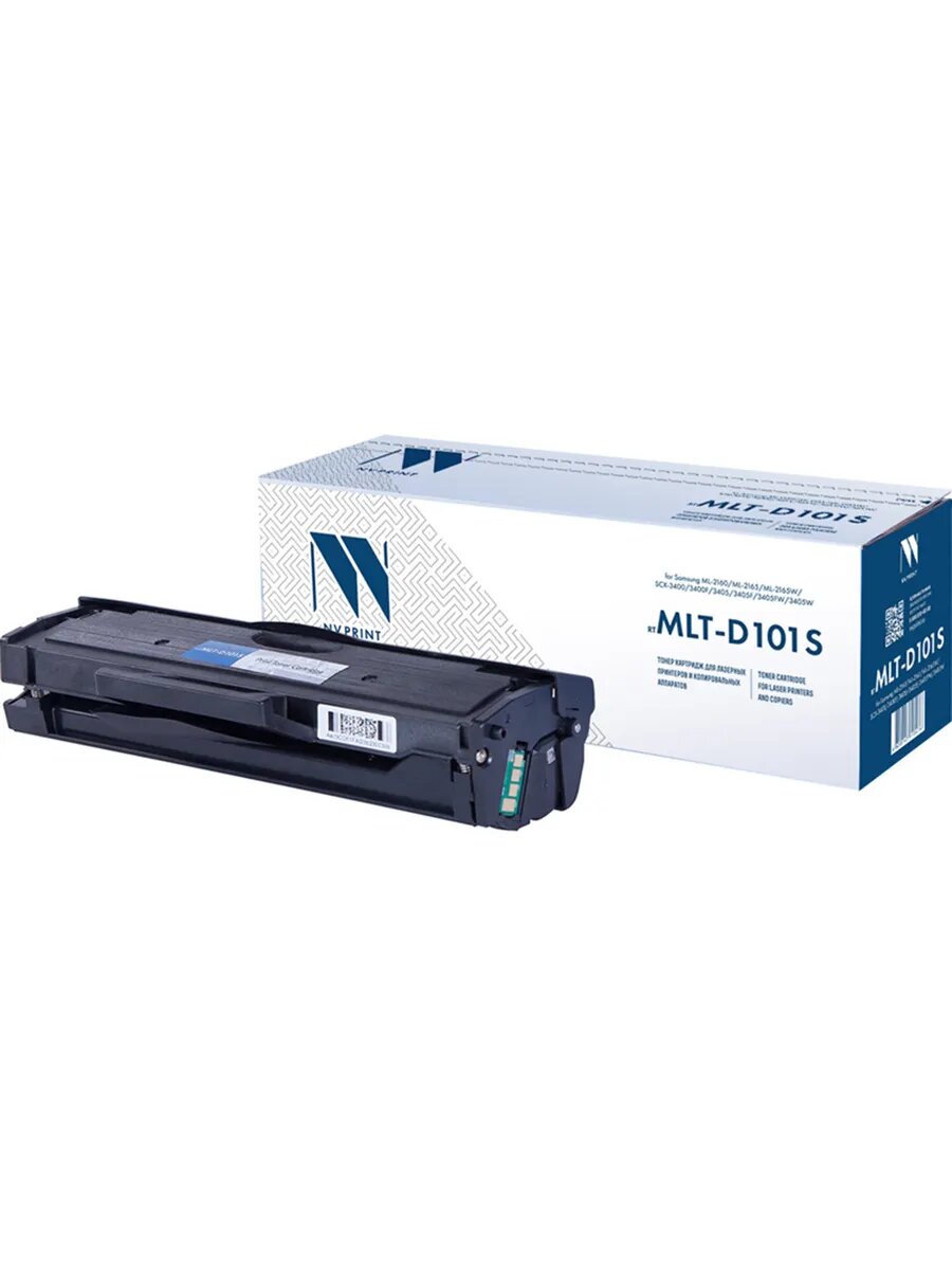 Картридж лазерный NV PRINT (NV-MLT-D101S) для SAMSUNG ML-2160/65/SCX-3400/3405, ресурс 1500 стр