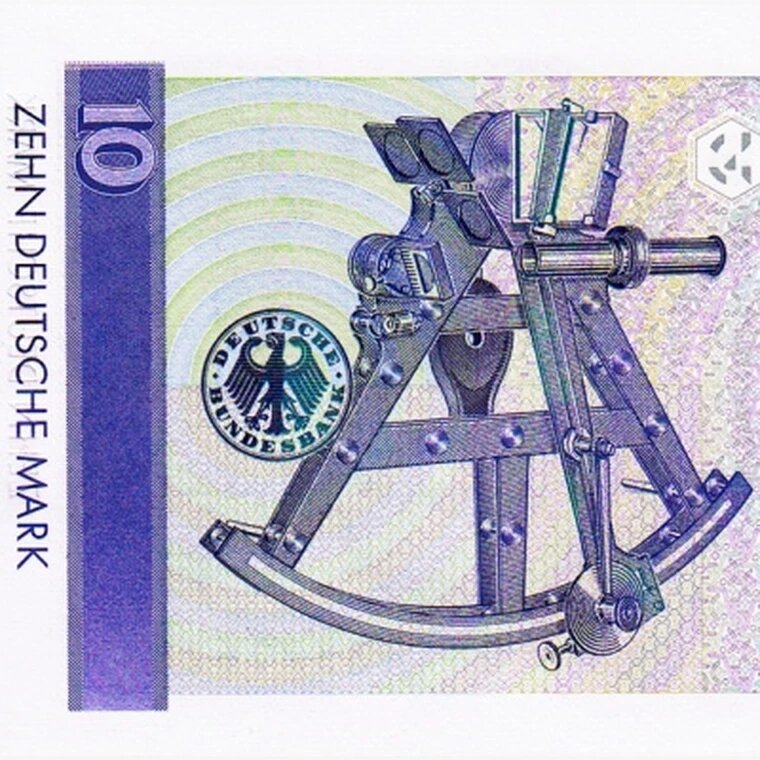 10 марок 1999 Германия ФРГ, сувенирная копия, банкноты и купюры редкие коллекционные