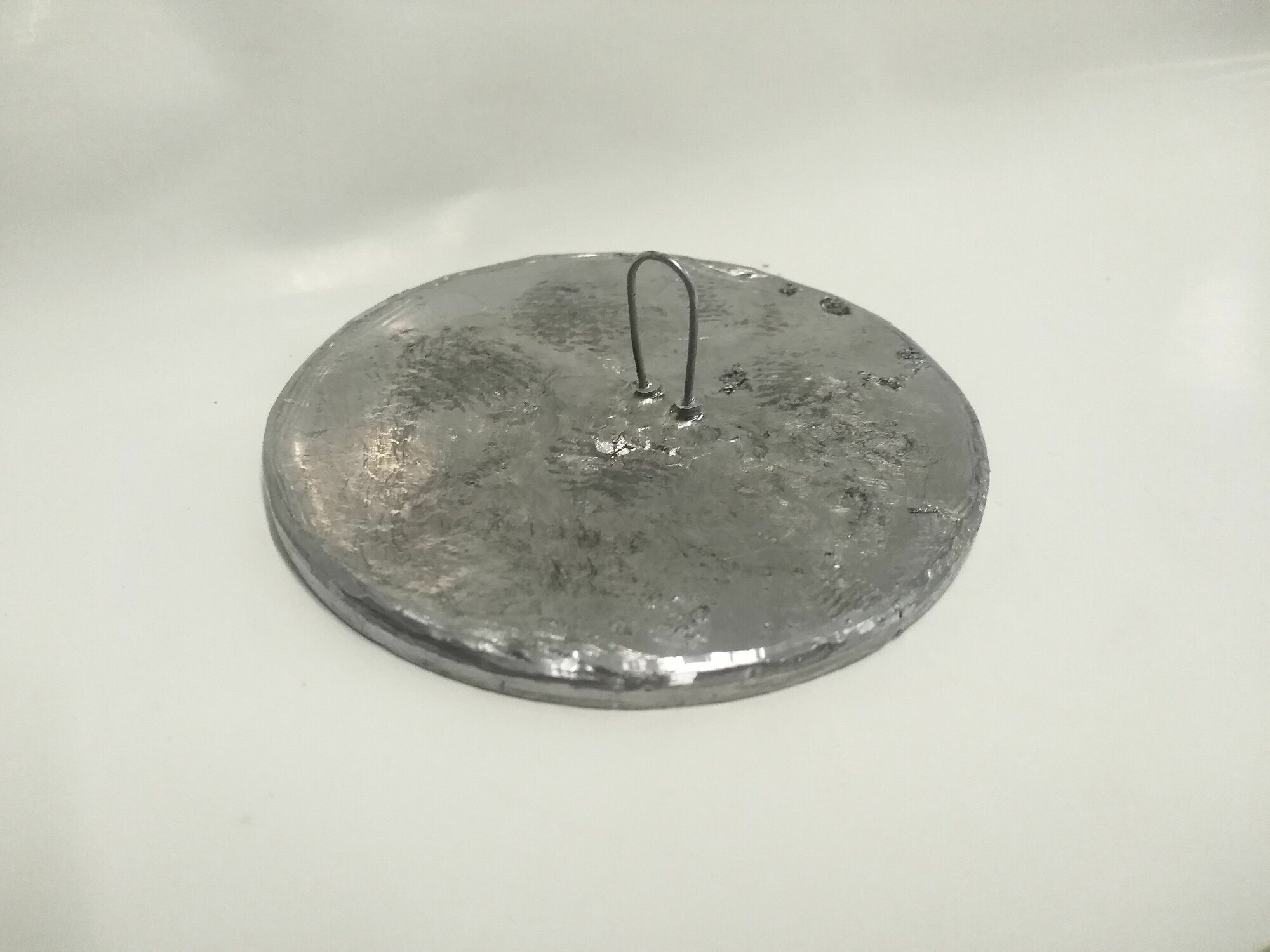 Грузило для кормушки / кошеля 200 гр. Диаметр 80 мм.