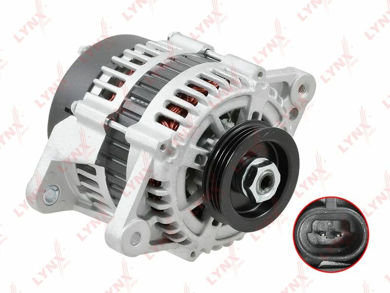 LYNXauto Генератор (65 A, 3PK) CHEVROLET Spark 0.8-1.0 05>, DAEWOO Matiz 0.8-1.0 98> (65A)