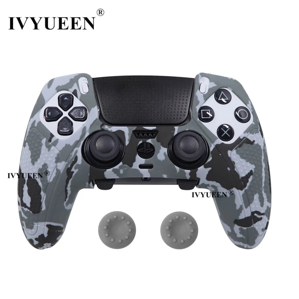 Чехол IVYUEEN для DualSense Edge Gray Camo