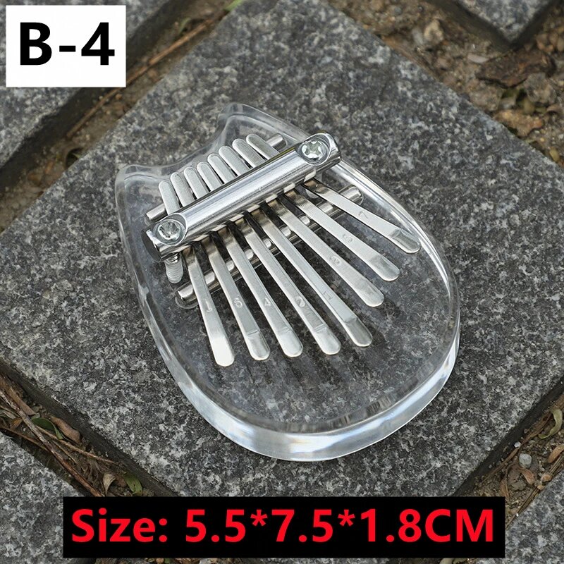 Калимба 8 клавиш, Цвет: B-4