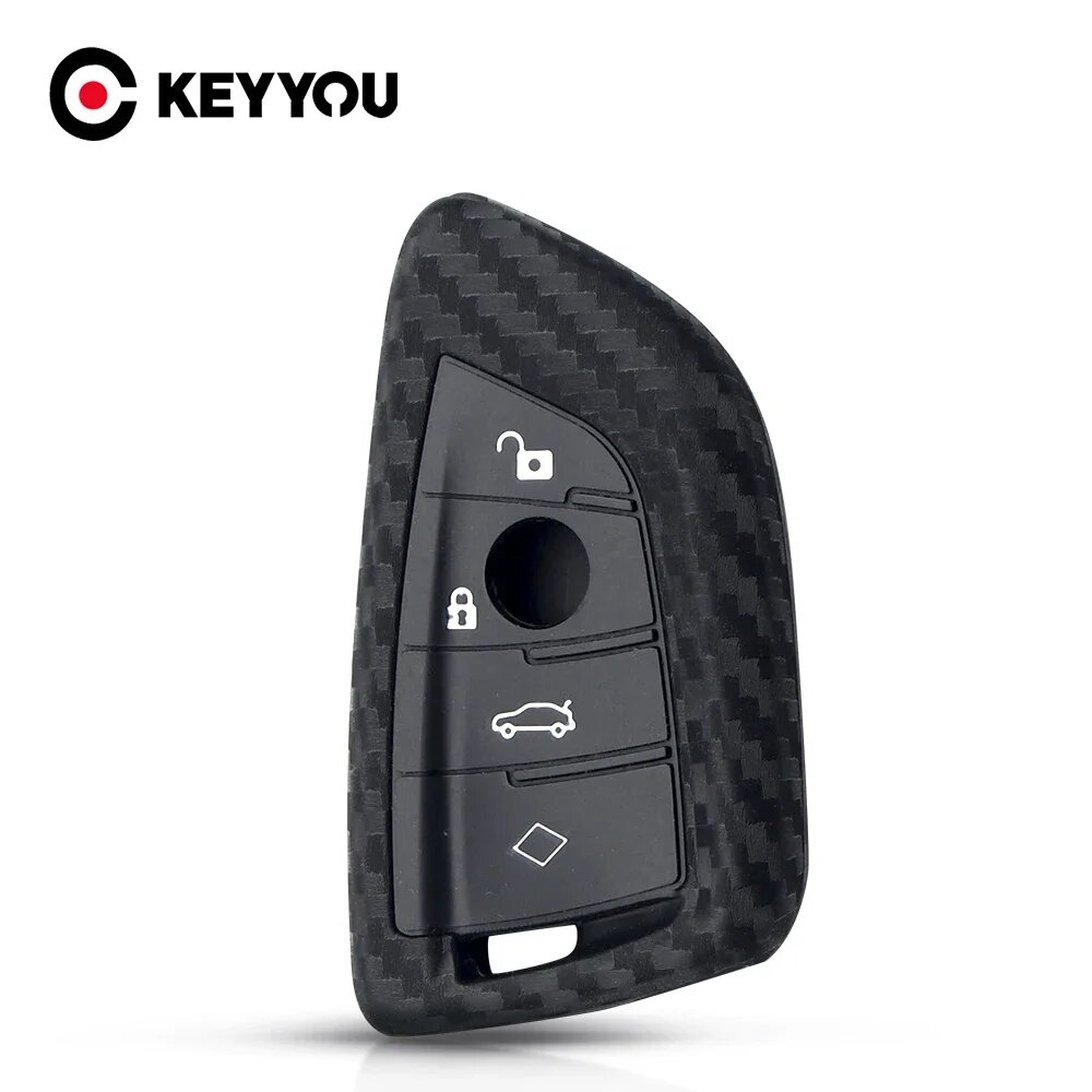 Силиконовый чехол KEYYOU для BMW X1 X3 X4 X5 X6 F15 F16 F48 G30 G38 525 540 740 1 2 5 7 Series 218