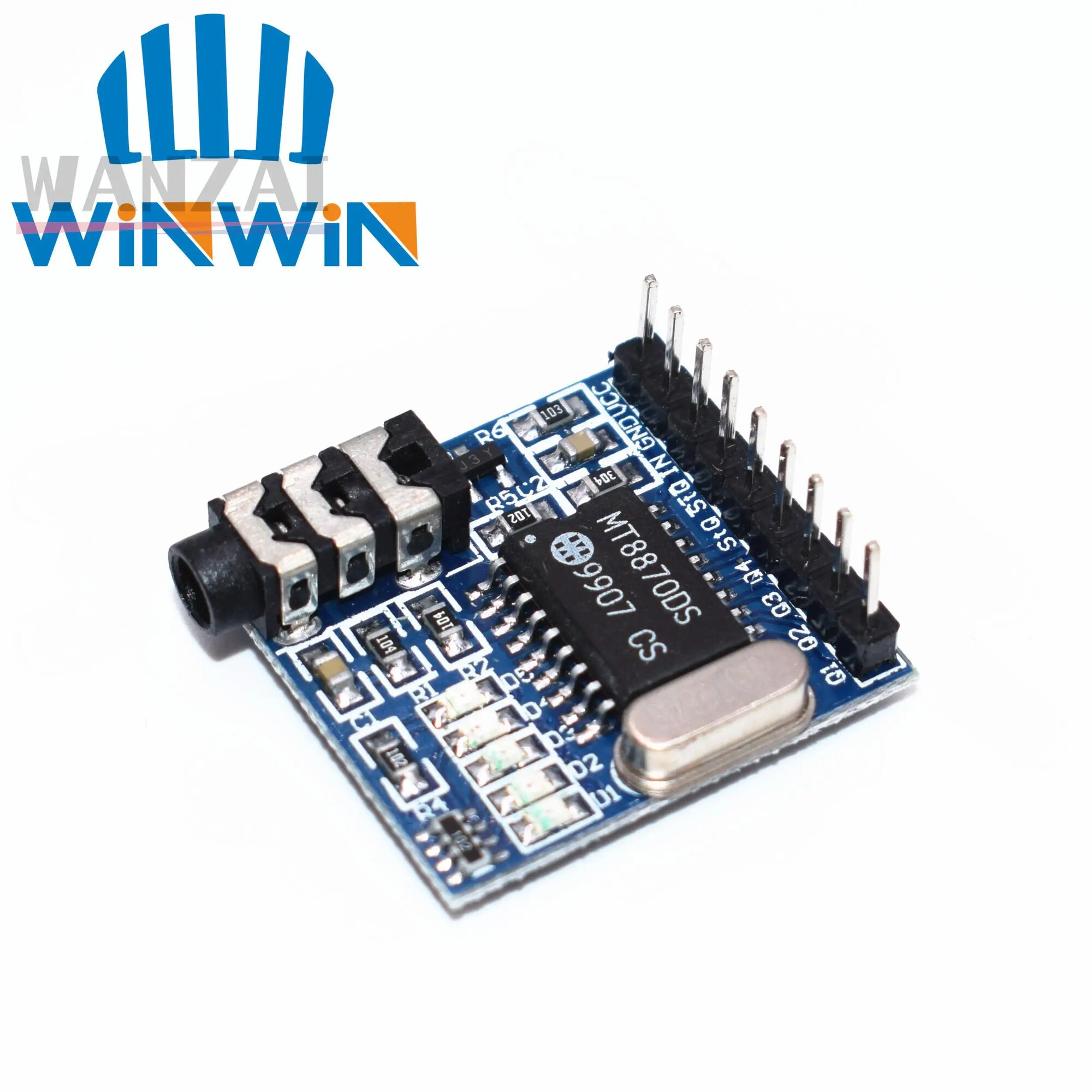 Оптовая продажа, 1 шт, модуль телефона MT8870 DTMF