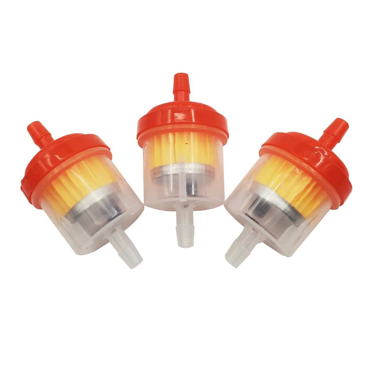 Мотоцикл, 5 шт, карбюраторное масло для двигателя, бензин, жидкий топливный фильтр, масляный фильтр, газовые бензиновые фильтры для KTM Honda Suzuki Kawasaki и т. д. Red 3