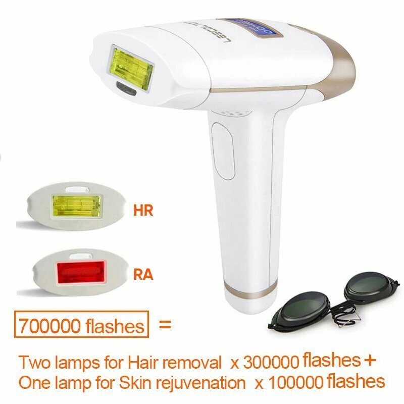 Лазерный эпилятор Lescolton T009i, 700K Flashes