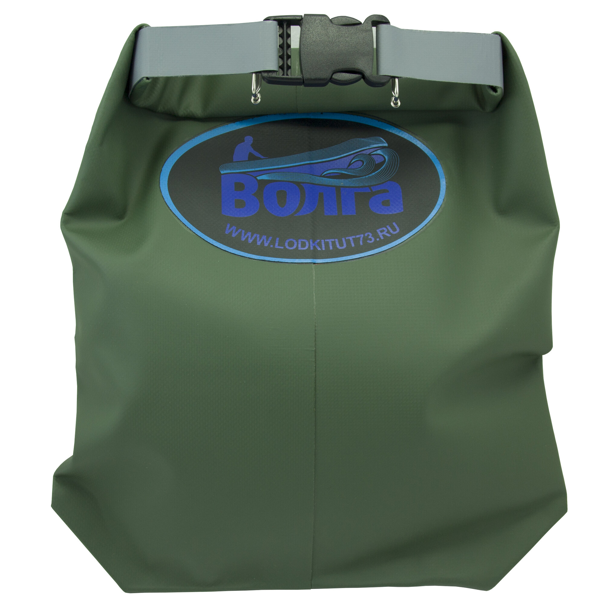 Гермомешок Серый, водонепроницаемая сумка ПВХ, №1.7, 15л