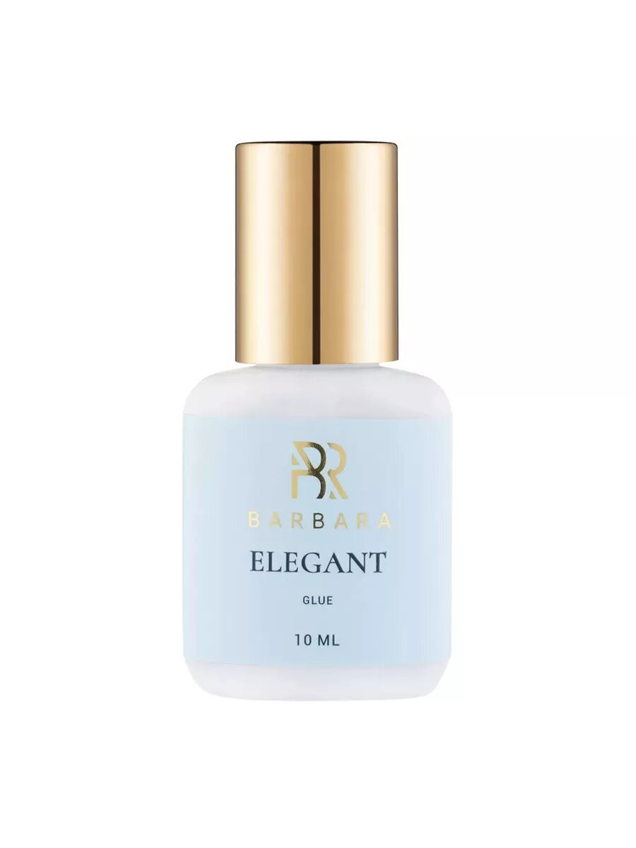 Клей Barbara "Elegant" для наращивания ресниц 10 мл, скорость сцепки 1 сек