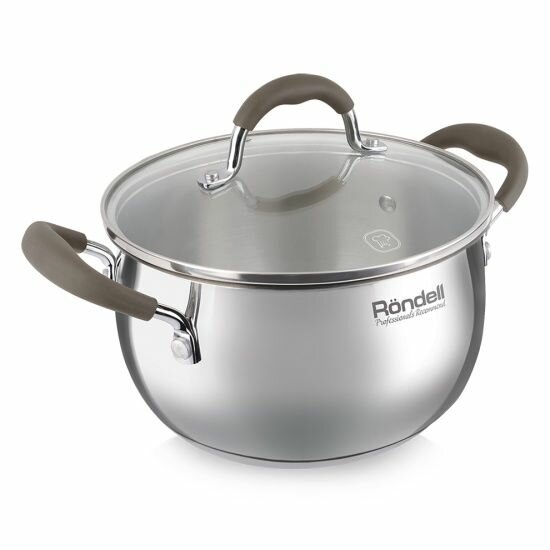 Кастрюля с крышкой Rondell Konzept RDS-1230, 6 л, 22 см