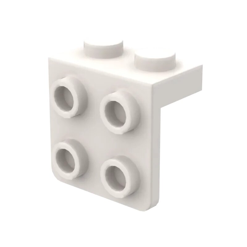 Набор строительных блоков MOC 92411 10 шт Белый, 1-white