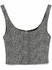 Топ Staud Wells, размер 30, black/black