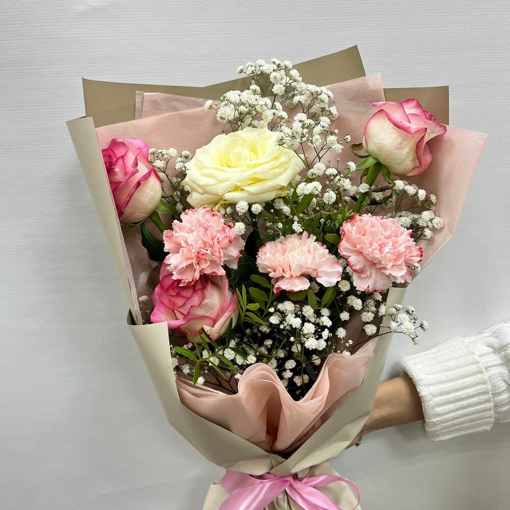 Авторский букет 86 - Для девушки (жены, любимой)