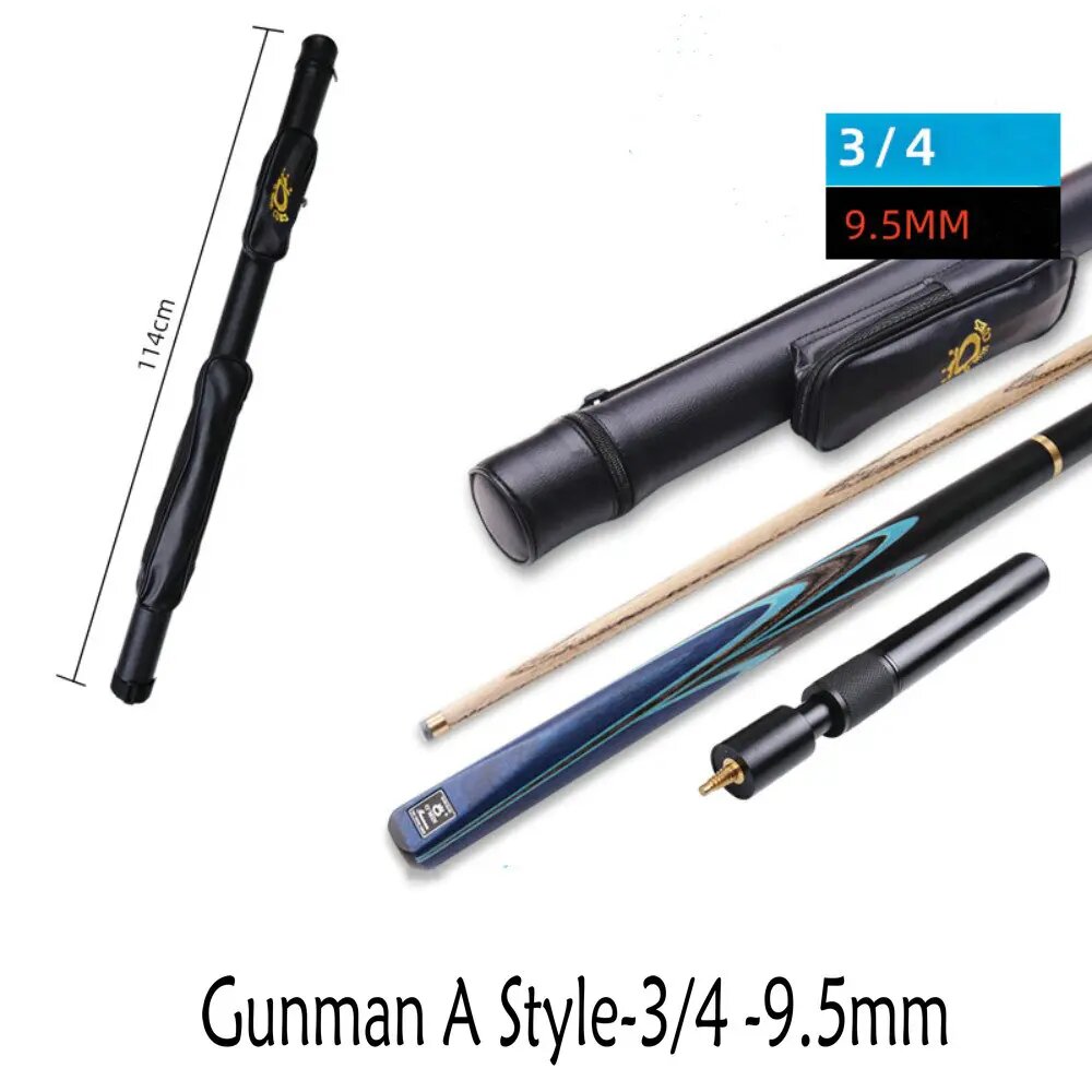 OMIN New Gunman белый ясень снукерный кий 9,5 мм/10 мм Gunman A Style