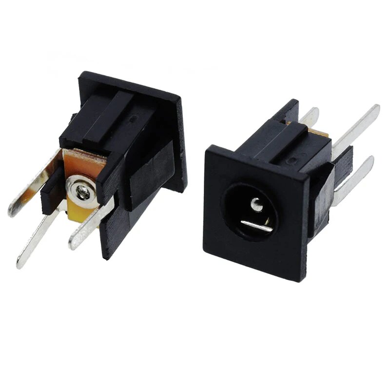 Разъемы питания DC 5.5*2.1 10 шт 5.5x2.5mm
