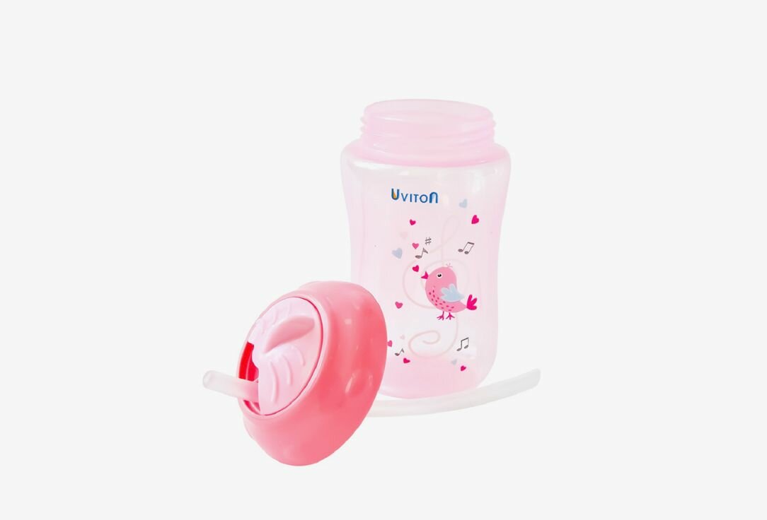Поильник UVITON Sport с трубочкой 300 мл
