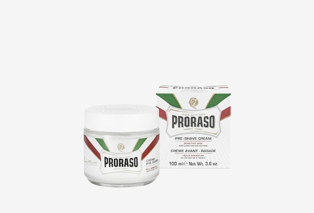 Крем до бритья для чувствительной кожи PRORASO Pre-Shaving Cream Sensitive Skin 100 мл