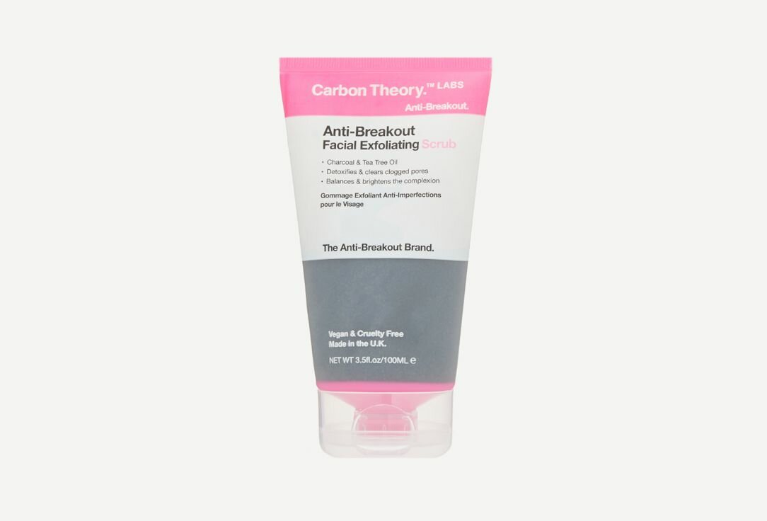 Скраб для лица CARBON THEORY Anti-Breakout Exfoliating 100 мл
