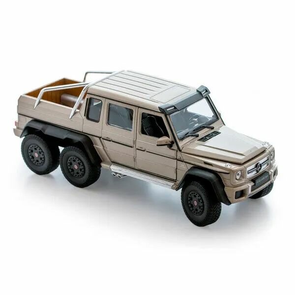 Модель машины металл 1:24 Mercedeces-Benz G63 AMG 6X6, золотой WELLY(24061W)