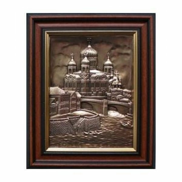 Плакетка "Храм Христа Спасителя" 21х26 64175 GT