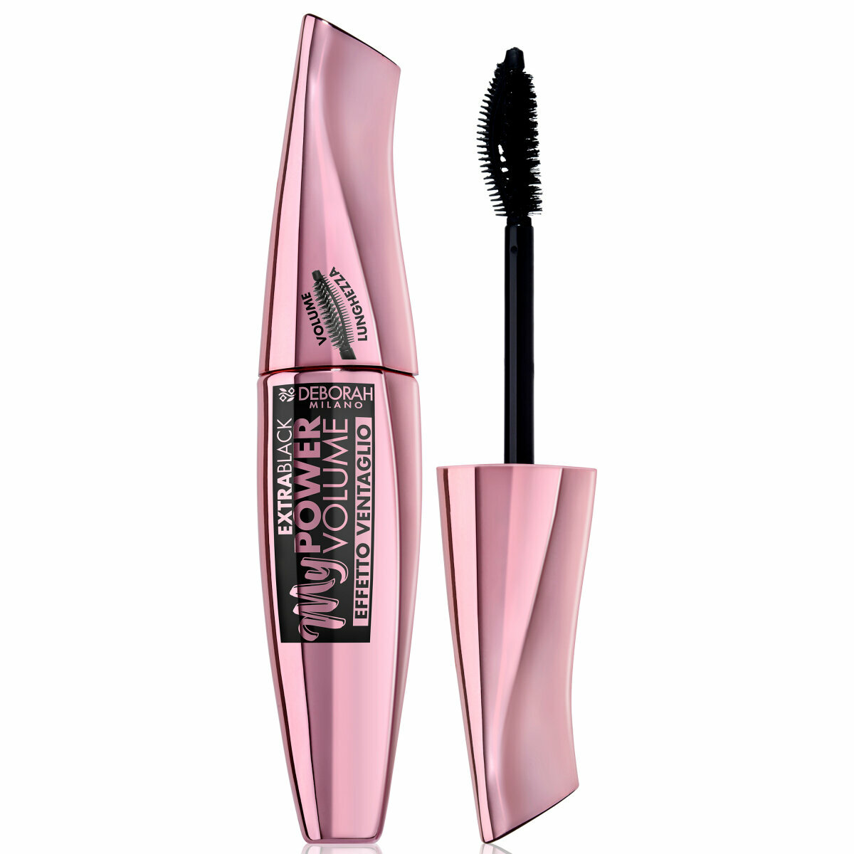 Тушь для ресниц, Deborah Milan, My Power Volume Mascara, тон экстра черный, 14 мл