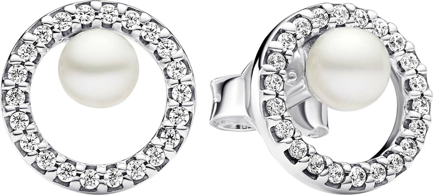 Серьги пусеты, серебро, 925 проба