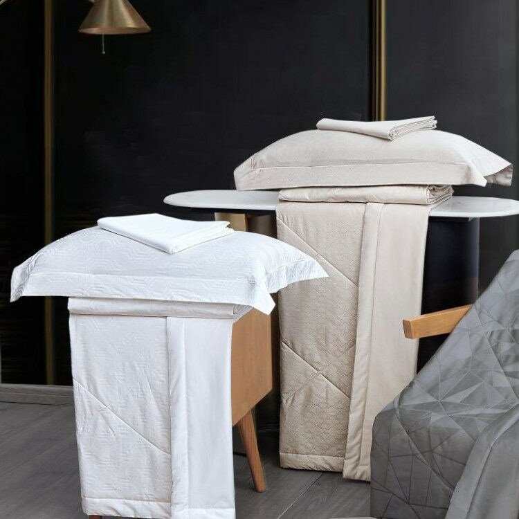 ASABELLA 1516-OMP Евро: комплект с одеялом 200х220, египетский хлопок/тенсел