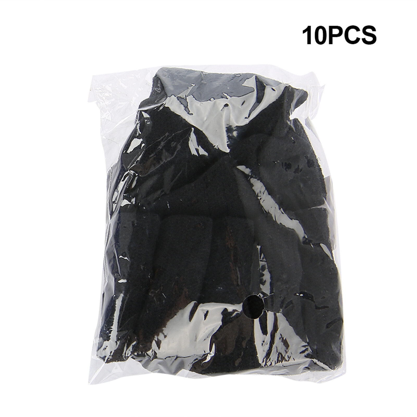 10 шт. эластичных накладок для пальцев, поддерживающих защитные бинты для спортивных бинтов при артрите, черные