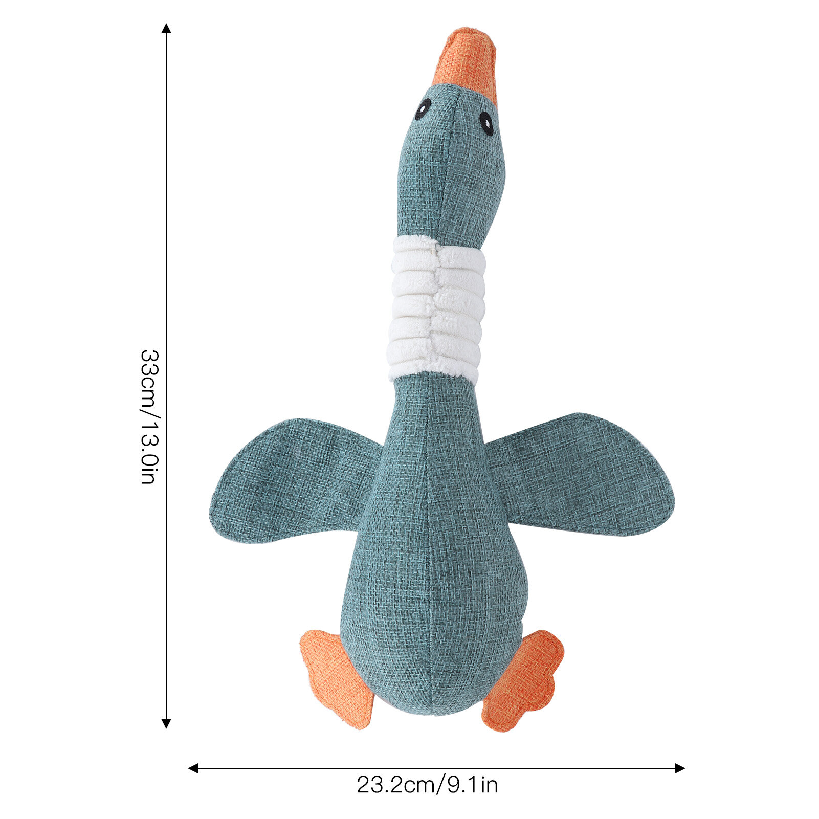 Забавная собака, пискливый гусь, прочные жевательные игрушки, игрушки для собак, кошек, интерактивные игрушки, товары для домашних животных, пурпурно-синий