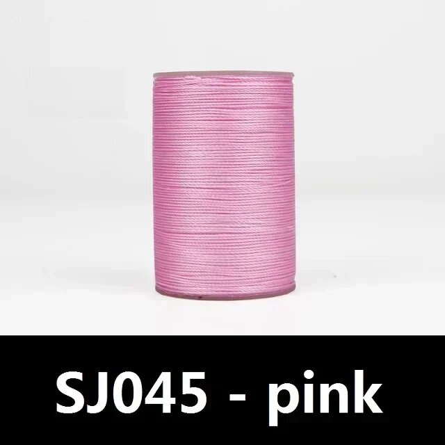 Вощеная нить для кожи Tepoztec SJ045 - pink, 0.45 мм