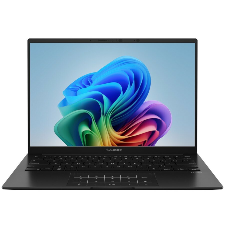 Ноутбук ASUS ZenBook 14 OLED UM3406GA-QD118 AMD Ryzen AI 5 430/14"/16GB/1TB/AMD Radeon 840M/Win11P/90NB17R1-M006D0_Win11P/Black