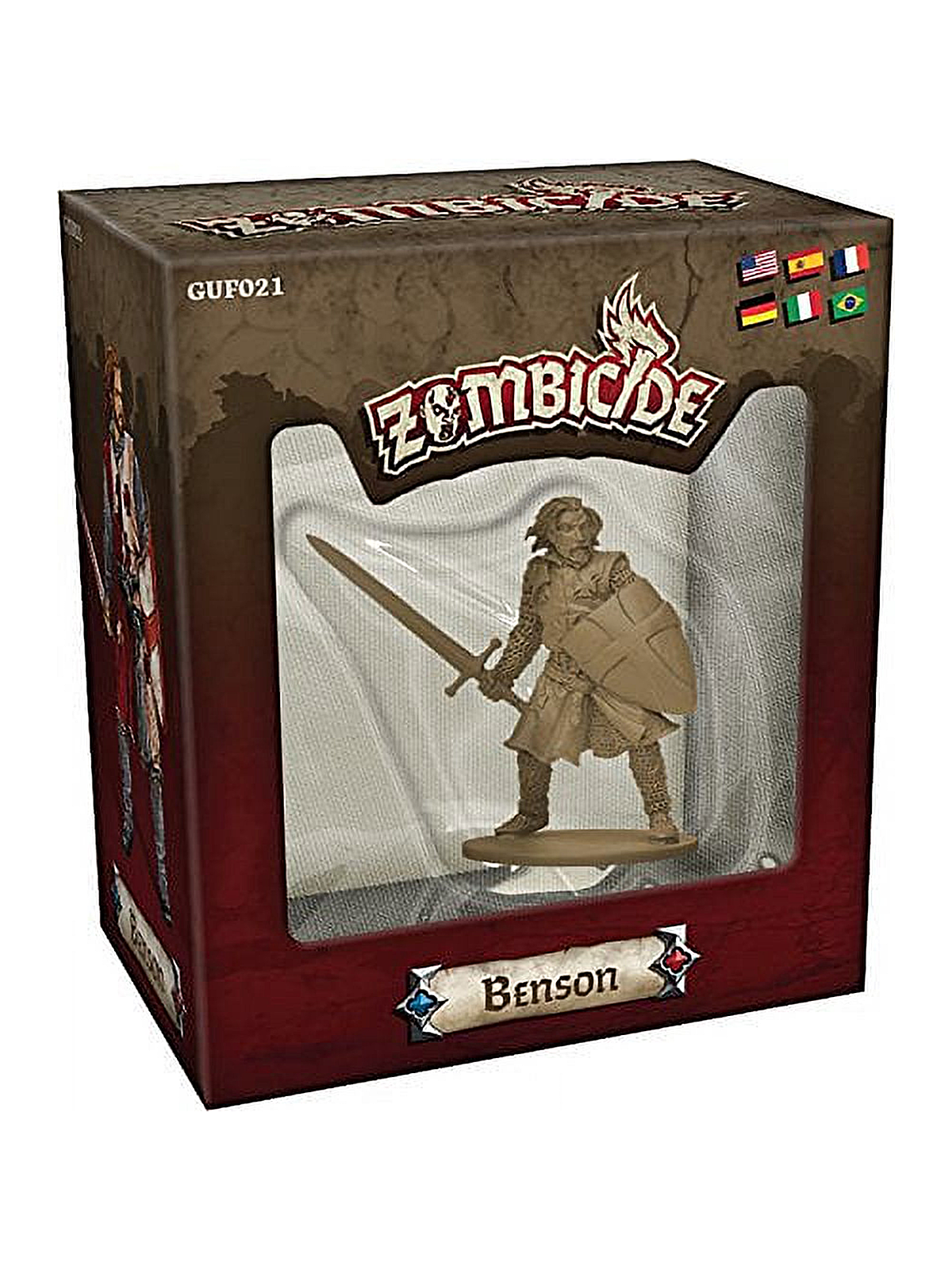 Набор миниатюр Zombicide: Black Plague - Benson (Kickstarter Special) на английском языке