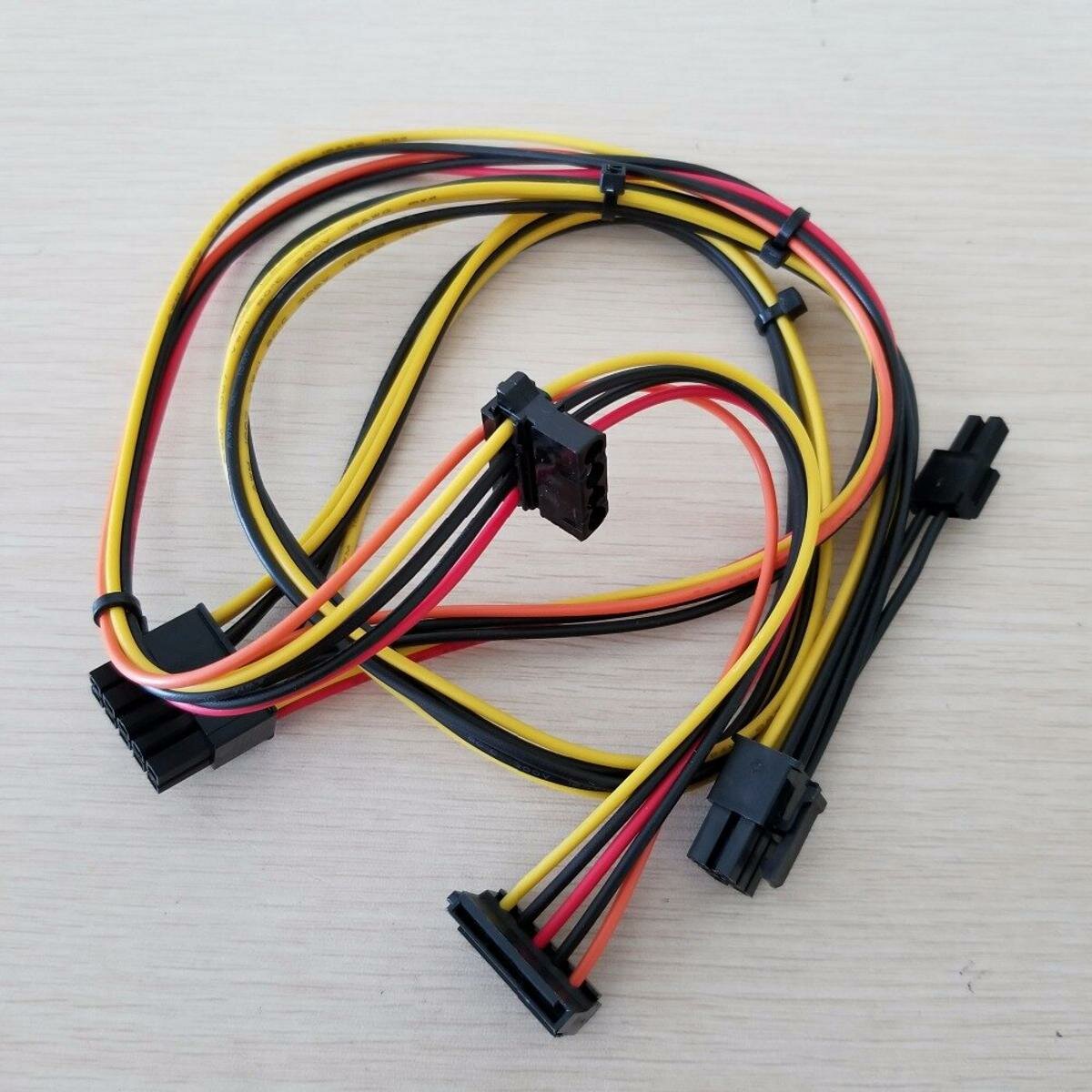 Материнская плата 10Pin на PCI-E 8Pin (6+2 Pin) и SATA и 4Pin IDE Molex адаптер кабель питания шнур для сервера HP DL380