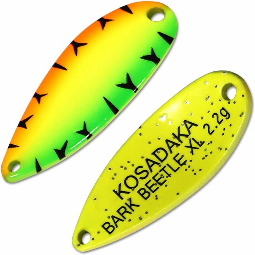 Блесна Kosadaka Trout Police Bark Beetle XL, 2.2гр, 27мм, на форель, на кумжу, на хариуса, на язя, на голавля