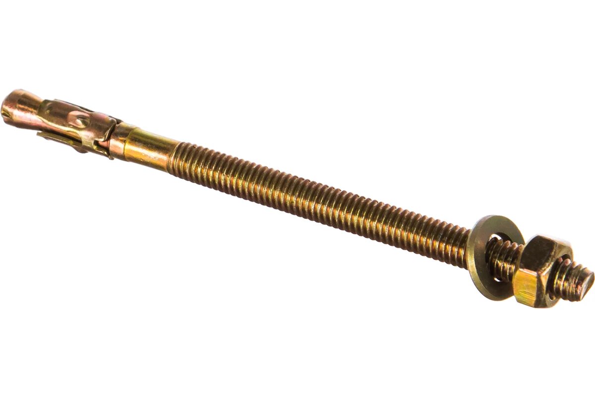 Tech-Krep/Zitar клиновой анкер 6x95 мм набор из 2 шт в пакете 108036 для крепежа к бетону