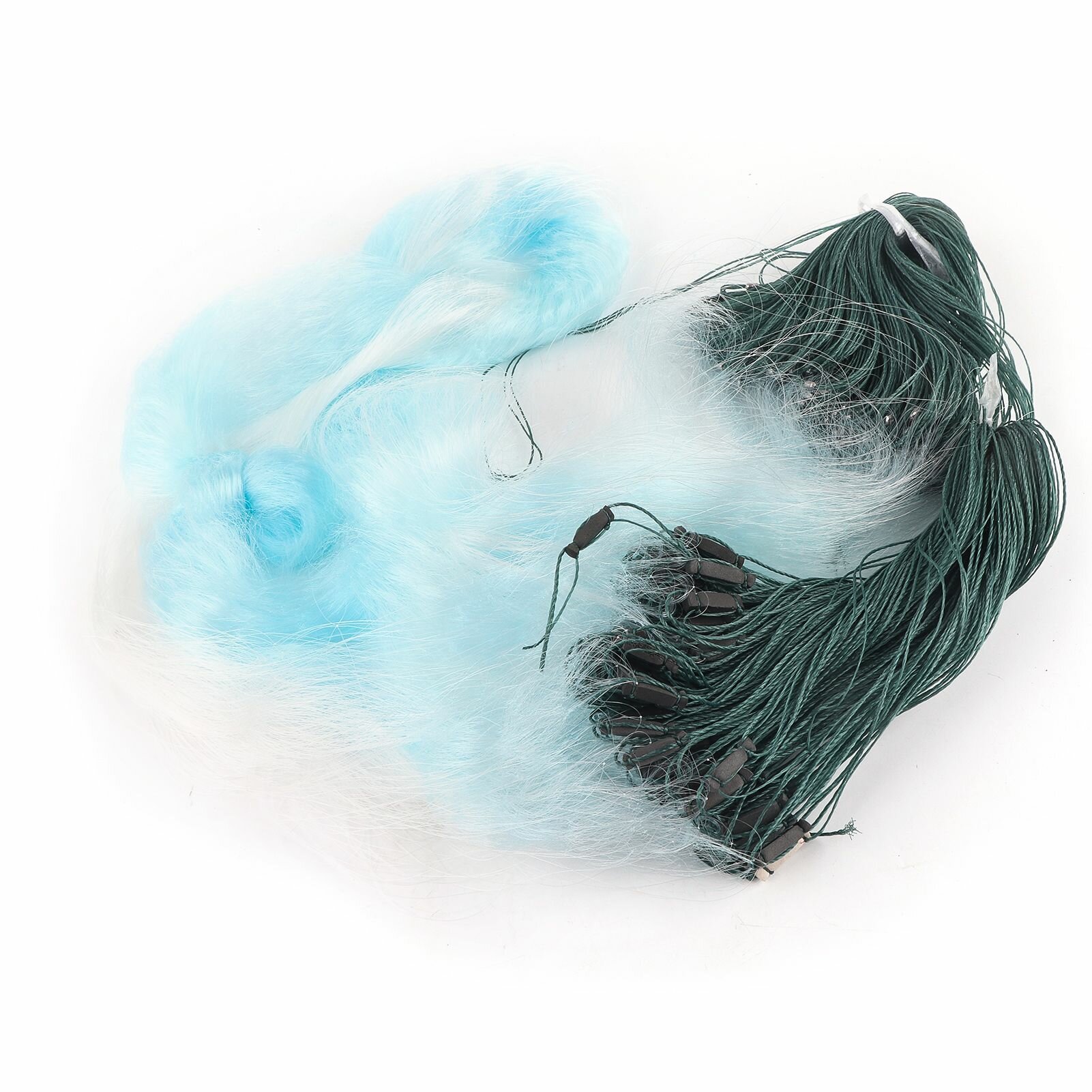 Длина 50 м, высота 1,5 м, 3 слоя, тяжелая рыболовная сеть с поплавковыми рыболовными принадлежностями, 3 пальца