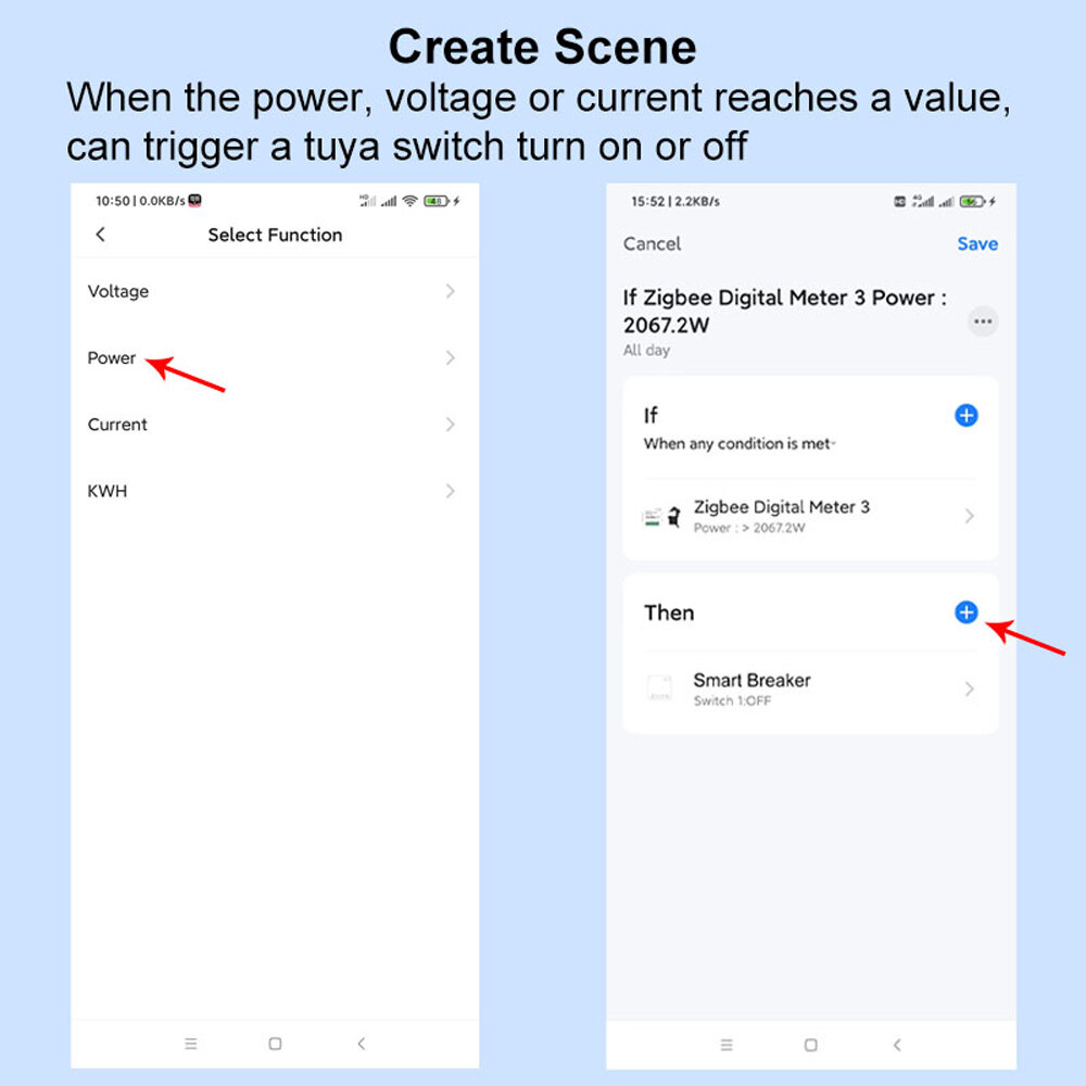 Счётчик энергии Tuya ZigBee 80A, токовый трансформатор, клещи, монитор мощности, кВт/ч, статистика потребления электроэнергии, совместимость с голосовым управлением Alexa Home