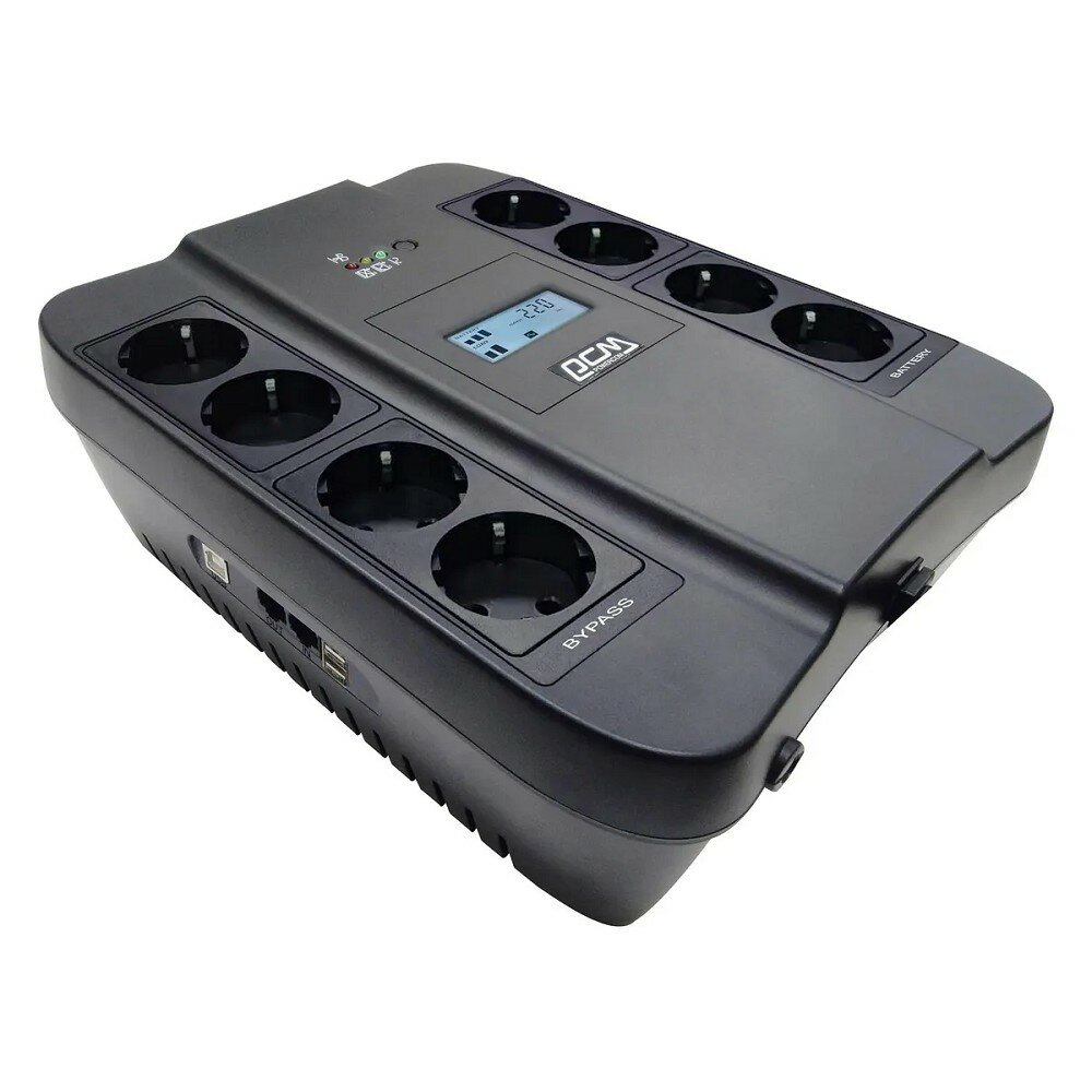 ИБП PowerCom Spider SPD-550U LCD USB ИБП