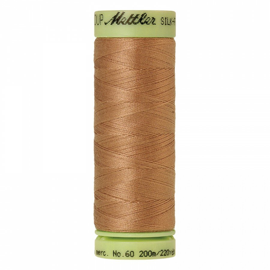 Нить для машинного квилтинга SILK-FINISH COTTON 60, 200 м 0828 Peru